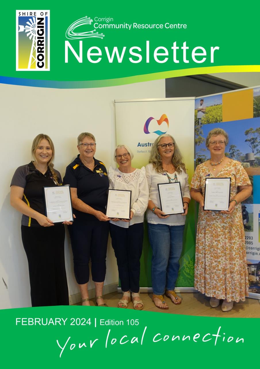 News Story - February Newsletter » Shire of Corrigin